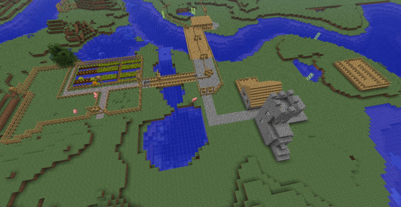 Iron Base Minecraft Map