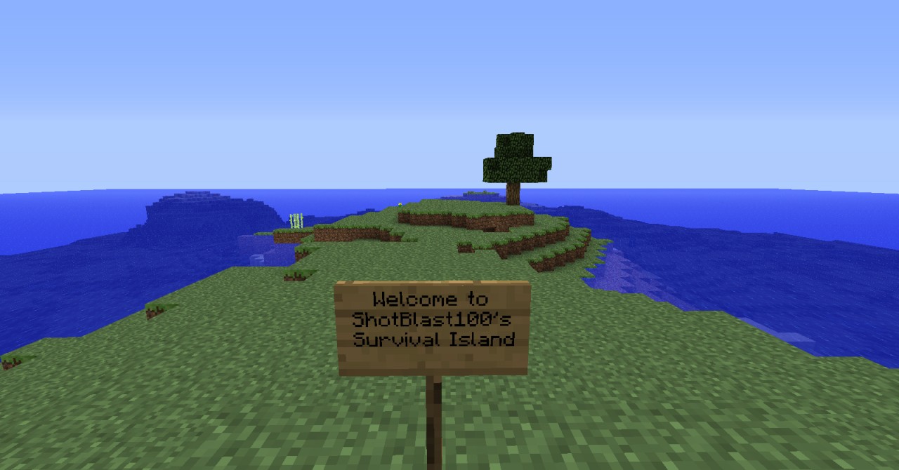 Shotblast100's Survival Island Minecraft Map