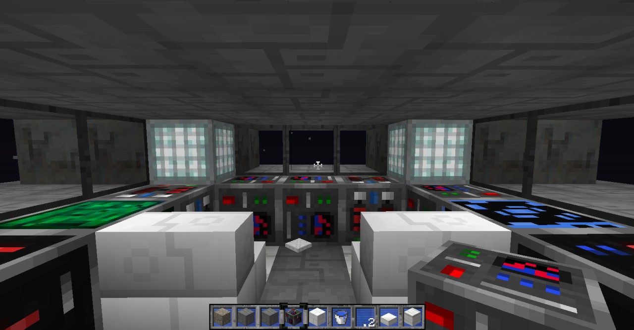 My First space ship: The Shadow Hunter Minecraft Map