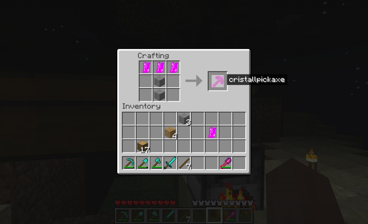 MINECRAFT CRISTALL MOD 1.7.3 BETA!! Minecraft Mod