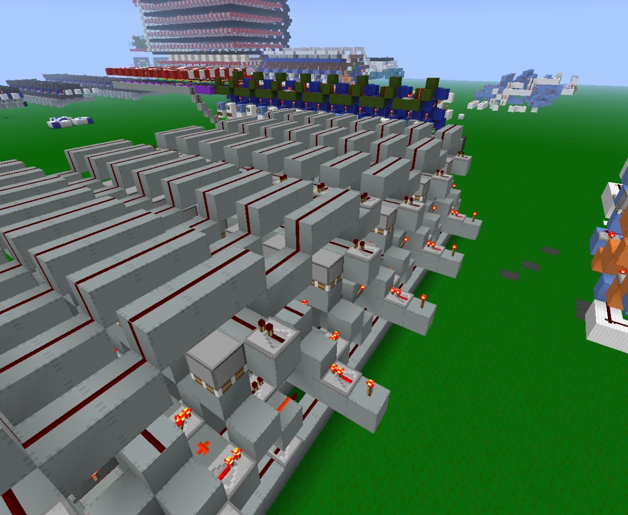 8Byte Piston Based Ram Minecraft Map