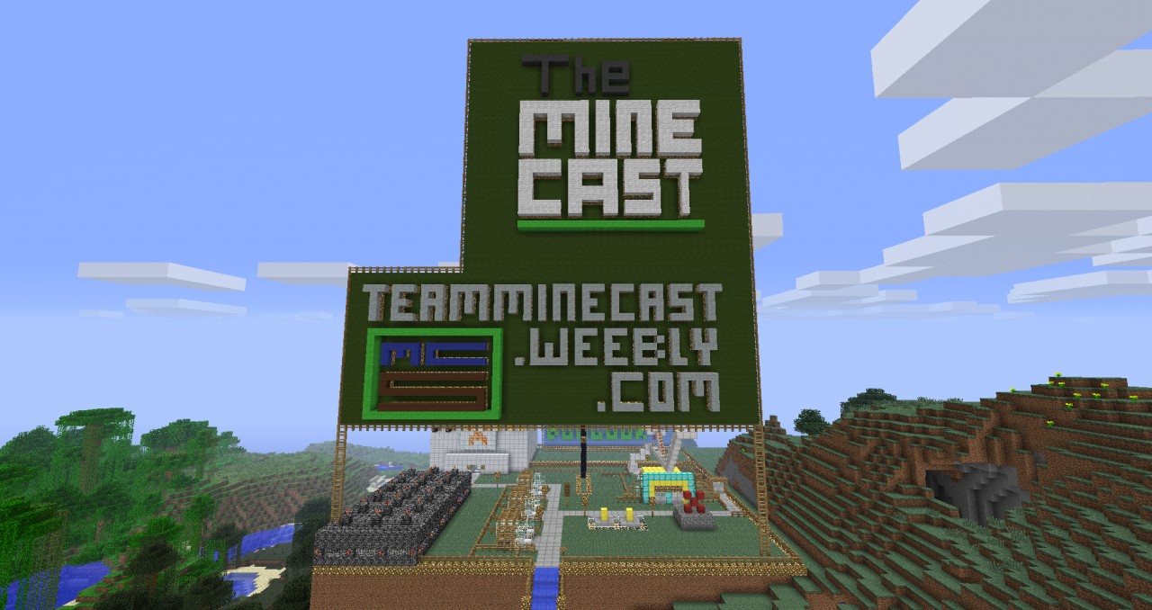 The official Minecast server Minecraft Server