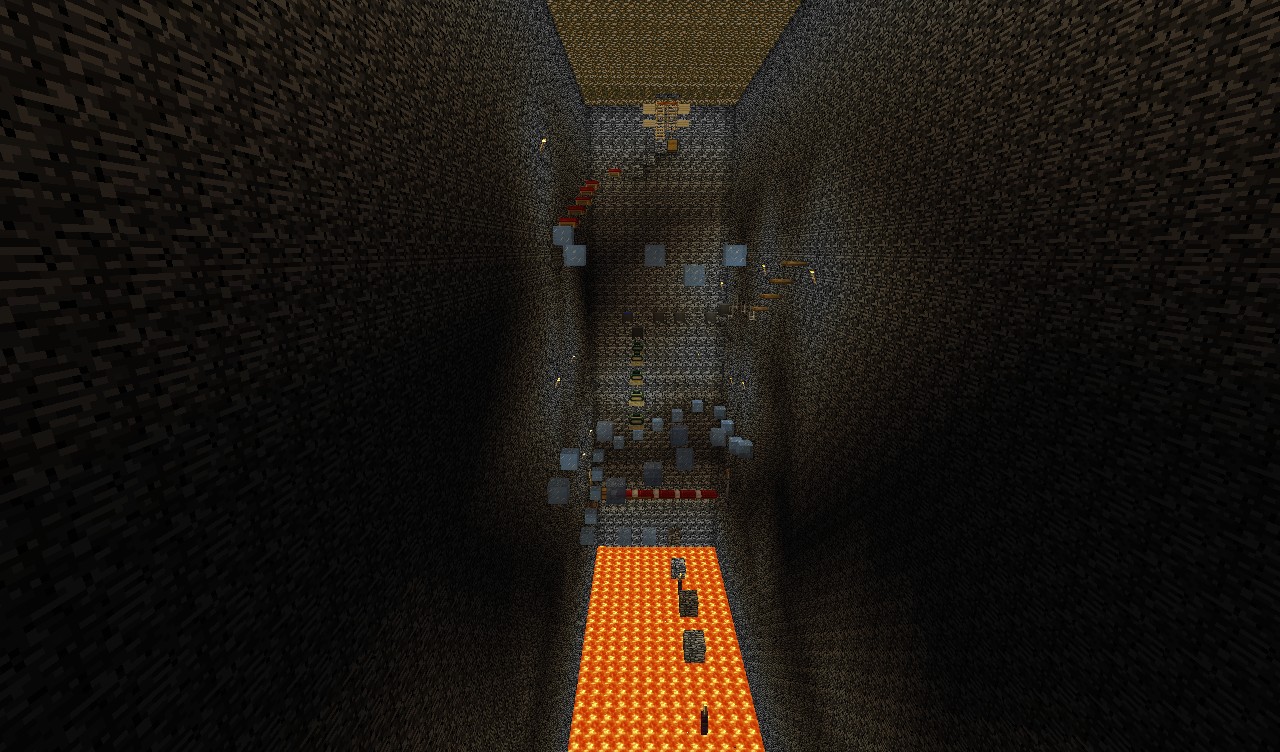 Super Hardcore Parkour Minecraft Map