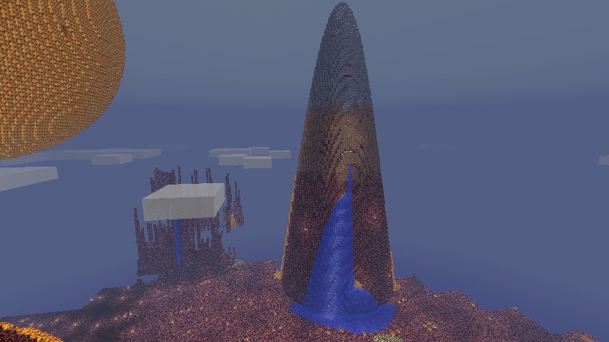 Try to survive The nether Minecraft Map