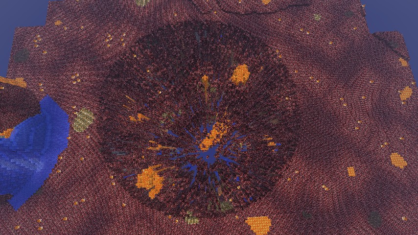 Try to survive The nether Minecraft Map