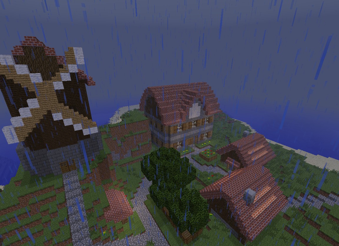 A small town Minecraft Map