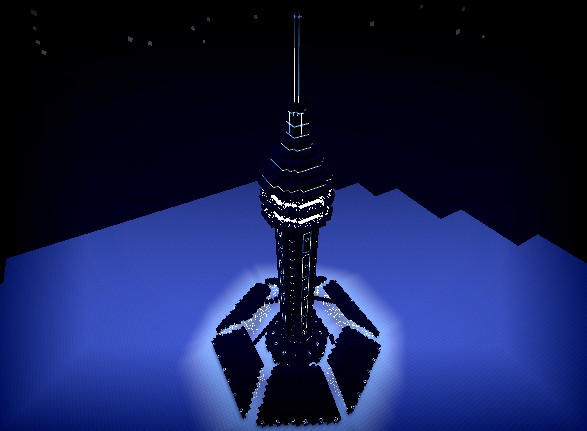 Tron Tower Minecraft Map