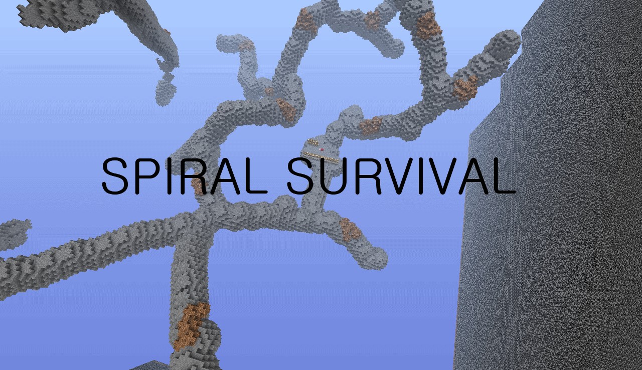 Minecraft AMAZING Survival Map : Spiral Survival Minecraft Map