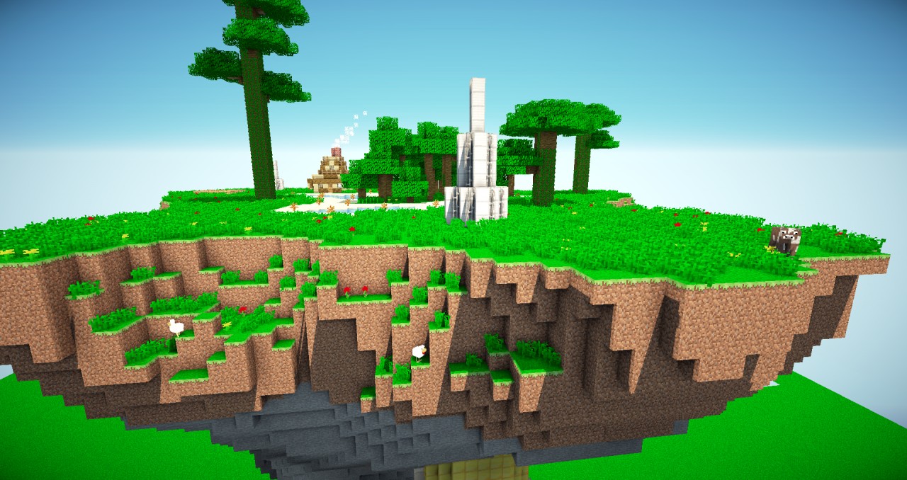 Floating Island Minecraft Map