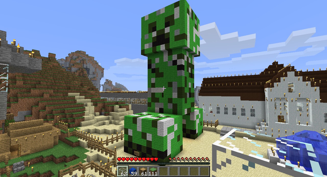Creeper Minecraft Map