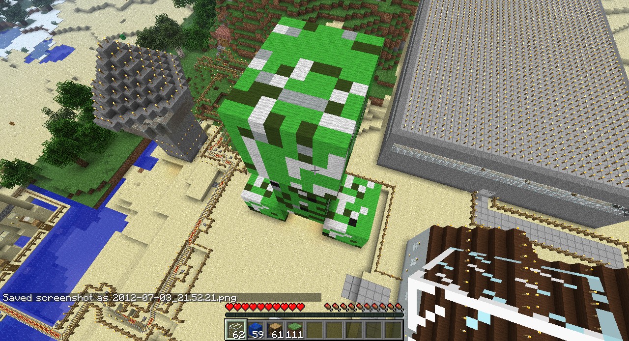 Creeper Minecraft Map