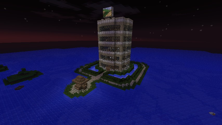 Building Island ( With Video ) Minecraft Map