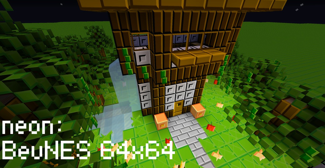 BevNES 64x64 Minecraft Texture Pack