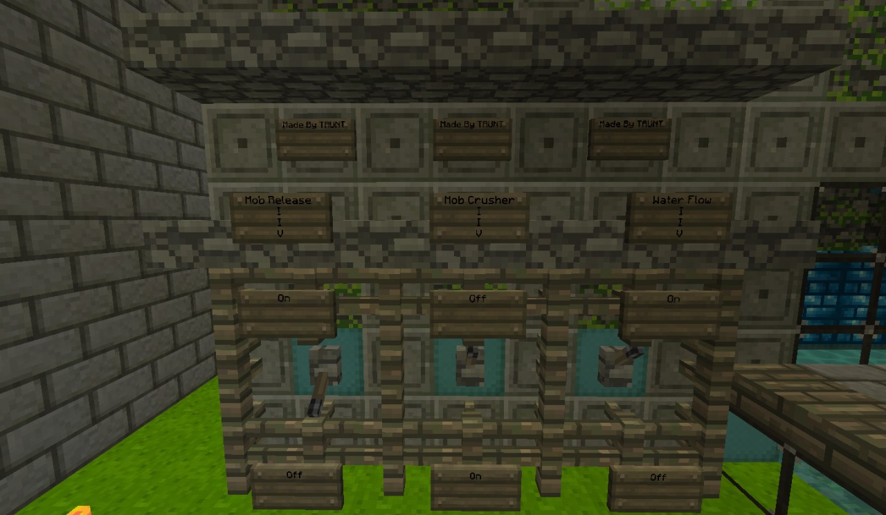 Mob Grinder / Mob Crusher WITH VIDEO AND DOWNLOAD Minecraft Map