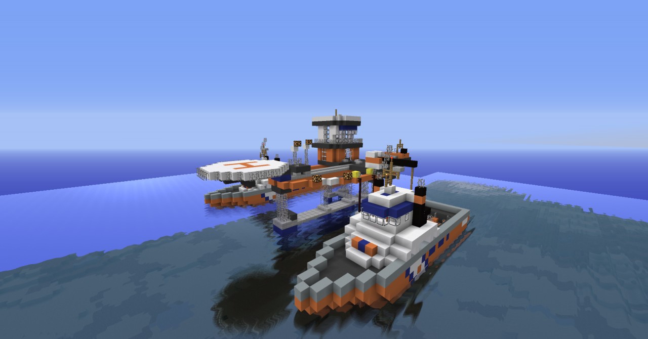 【Coast Guard HQ】 Minecraft Map