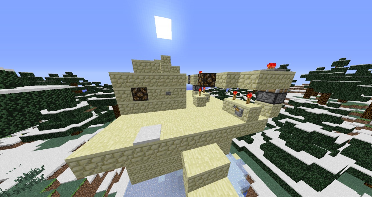 Volt's T-Flip-Flop Minecraft Map