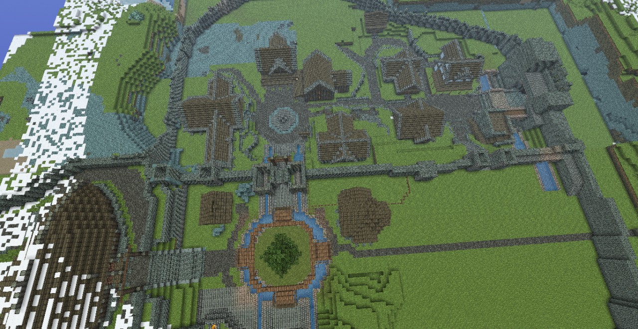 Whiterun...Skyrim..part 1. look for part 2 soon :) Minecraft Map