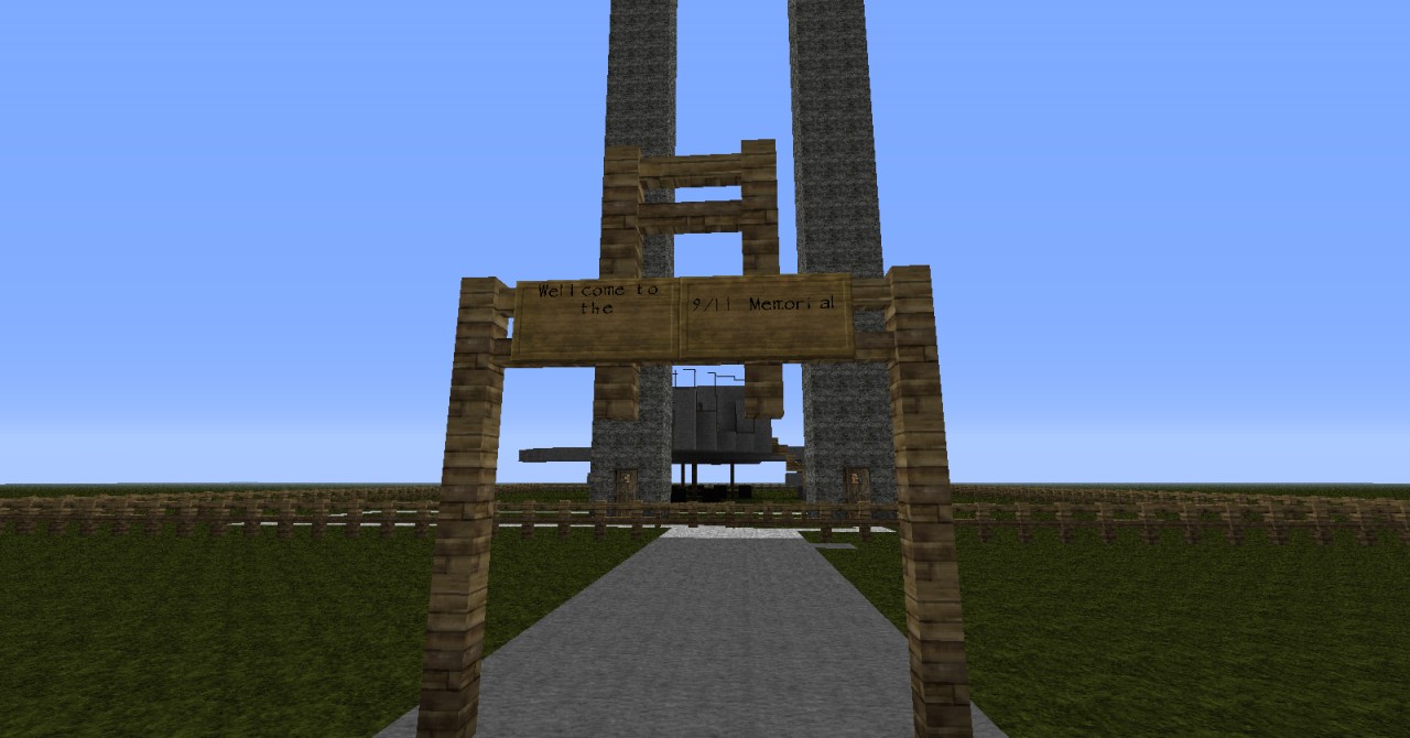 9/11 memorial Minecraft Map