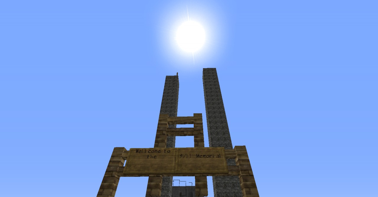 9/11 memorial Minecraft Map