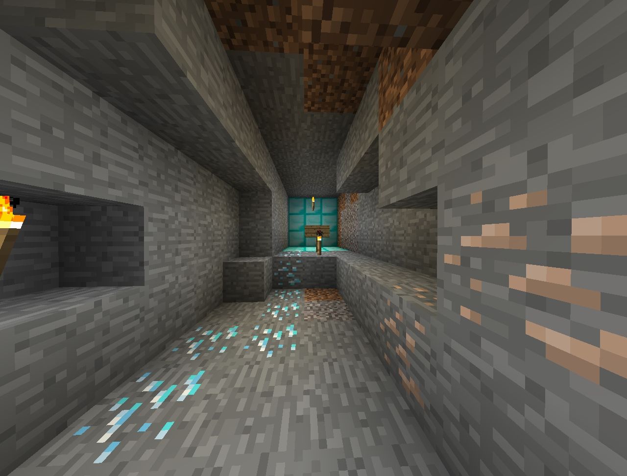 DwarfCave (RED vs BLUE) Minecraft Map