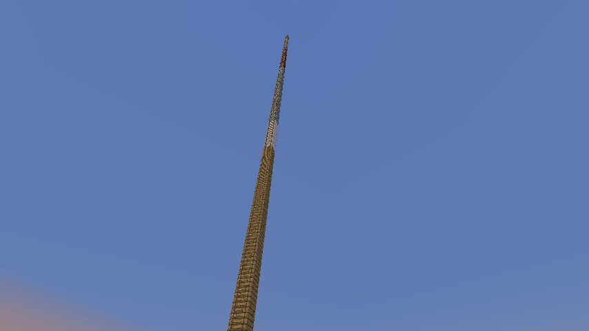 Just a tall pile of blocks !! Minecraft Map