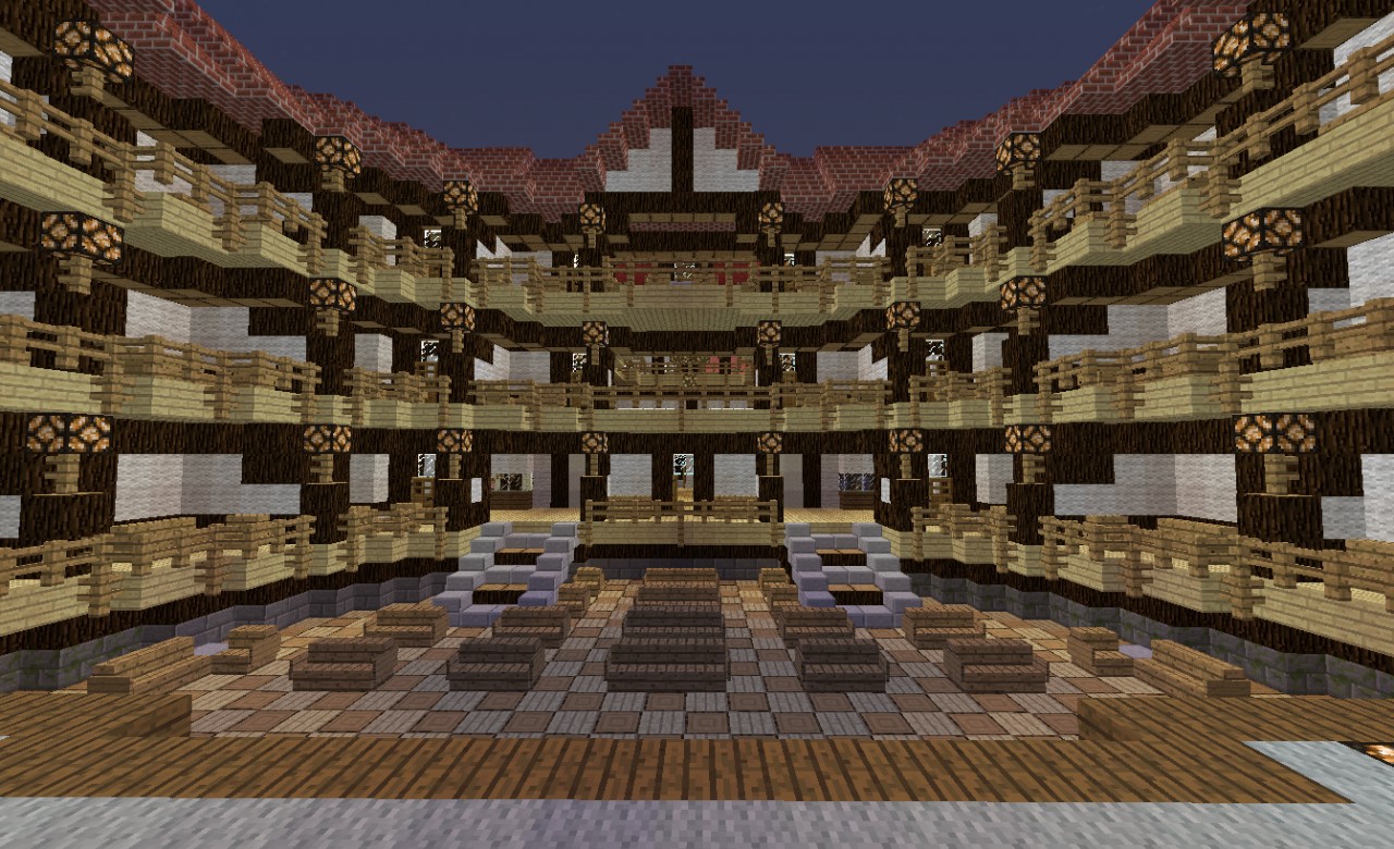 Shakespearean Theater Minecraft Map