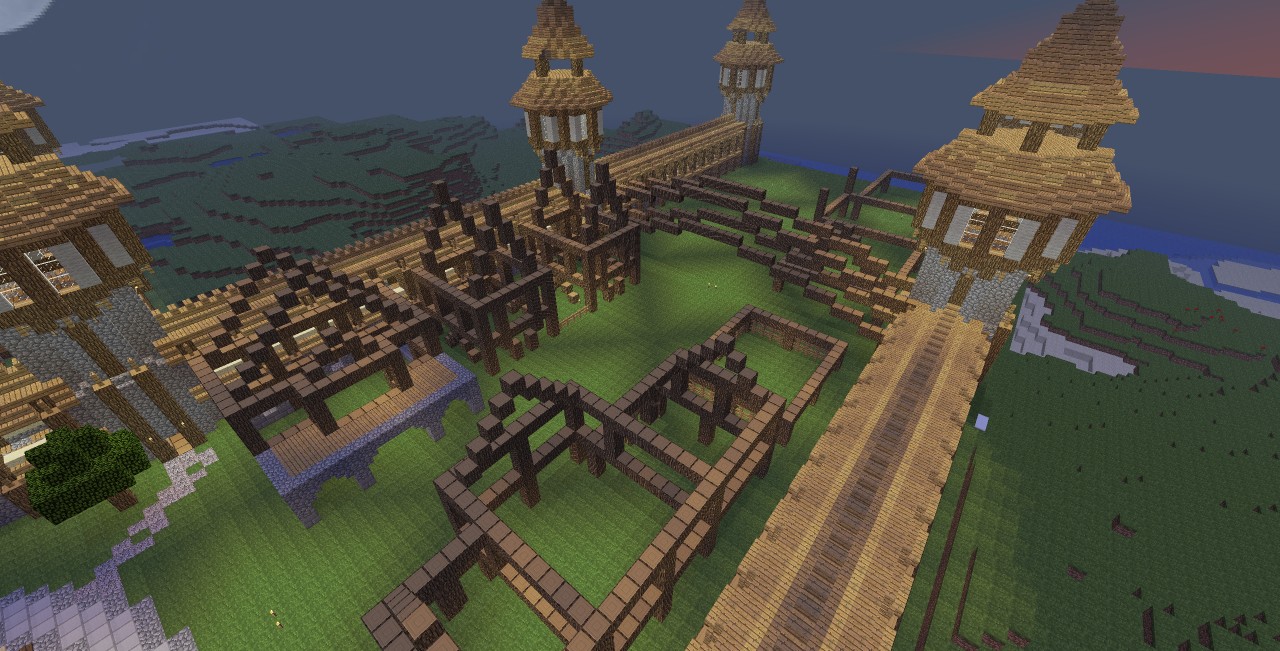 Crossroad Village Minecraft Map