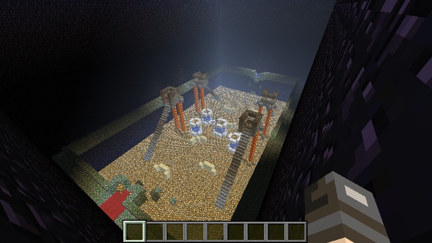 MINIGAME SPEEDBALL MAP #1 EVIL LAB Minecraft Map