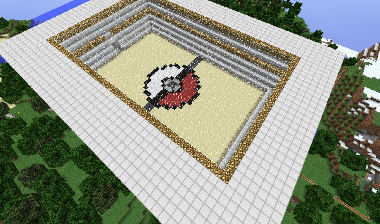 Pokèmon Stadium Minecraft Map