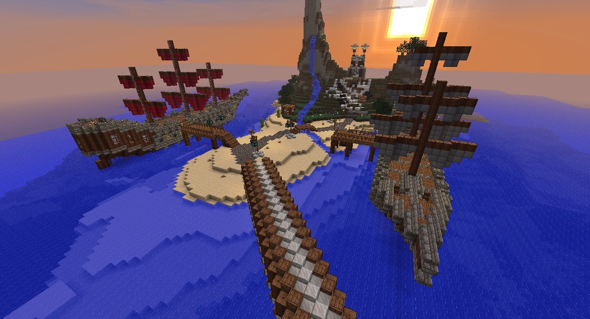 [Custom] Questing/Adventure Spawn Minecraft Map