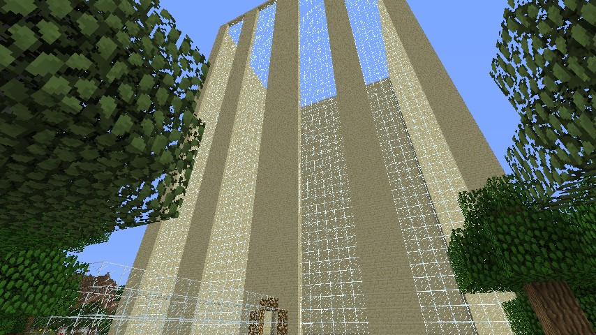 Sandstone tower/Wieża z piaskowca Minecraft Map