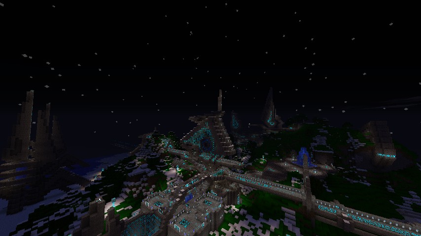 Halo Forerunner Colony World Minecraft Map