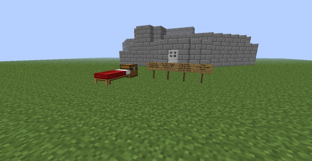 Zombie House Minecraft Map