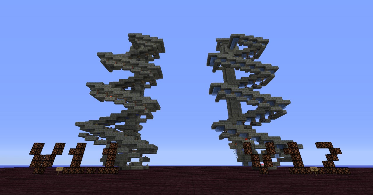 Automatic cooked food processor V1.2 Minecraft Map