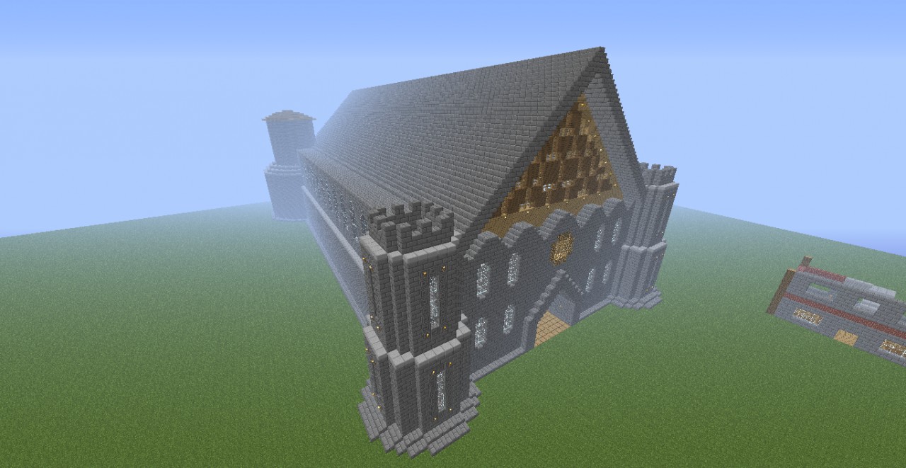 Big Catholic Cathedral Great for Adventure Maps Minecraft Map