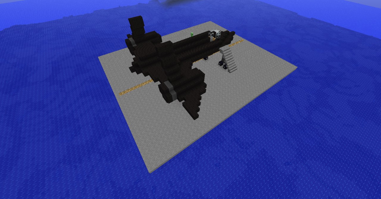 SR-71A Blackbird Minecraft Map