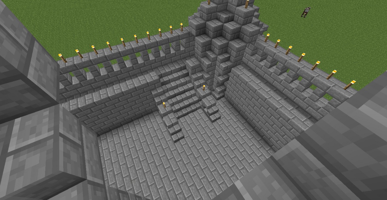 Fort Bluetacular! (very detailed fort) Minecraft Map