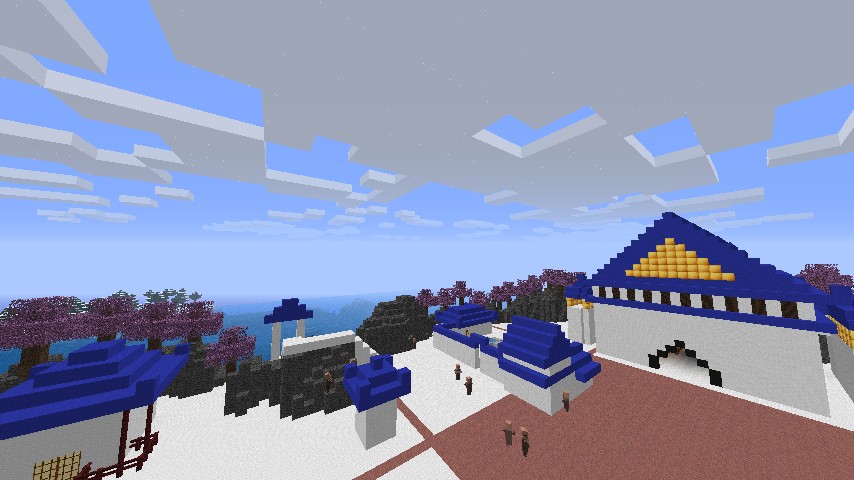 The Air-Temple Island Minecraft Map