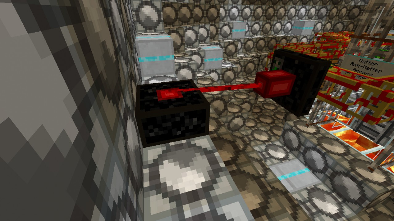 what I did in the Iron base by OhnjaThecreator Minecraft Map