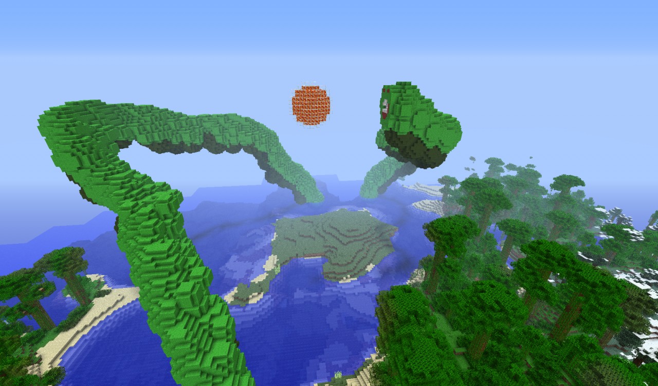 the thing Minecraft Map