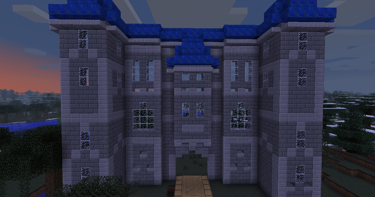 German style castle Minecraft Map