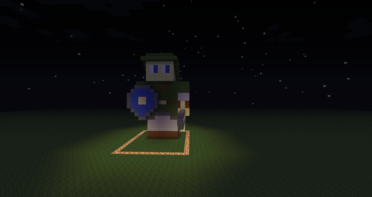 pixel the legend of zelda Minecraft Map