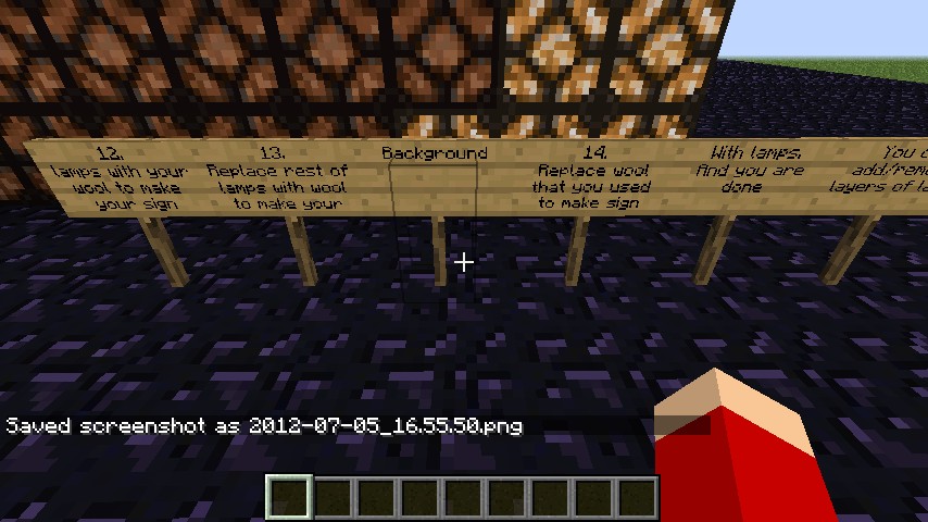 |Make your own bilboard| Minecraft Map