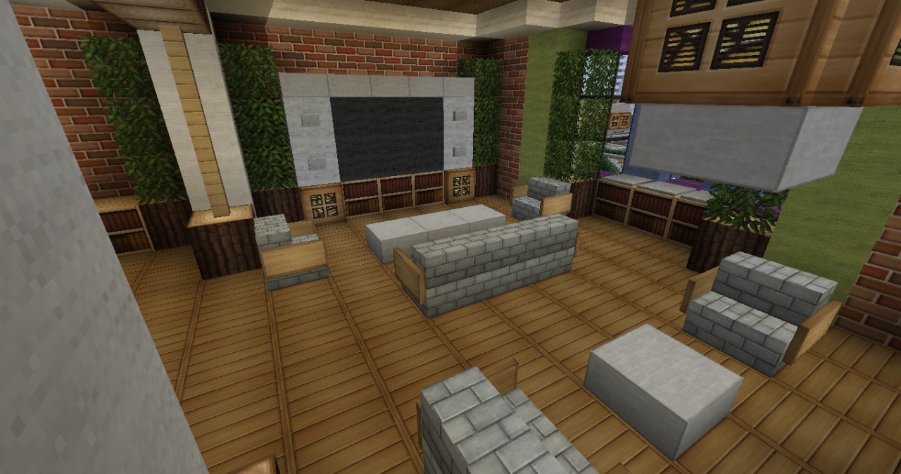 Mixed use Victorian Buildings Minecraft Map