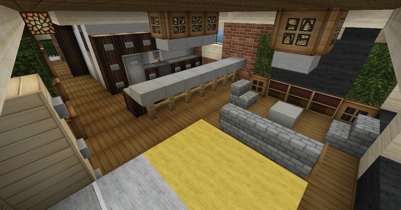 Mixed use Victorian Buildings Minecraft Map