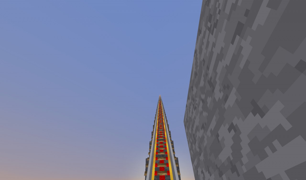 Crazy rollercoaster! Minecraft Map