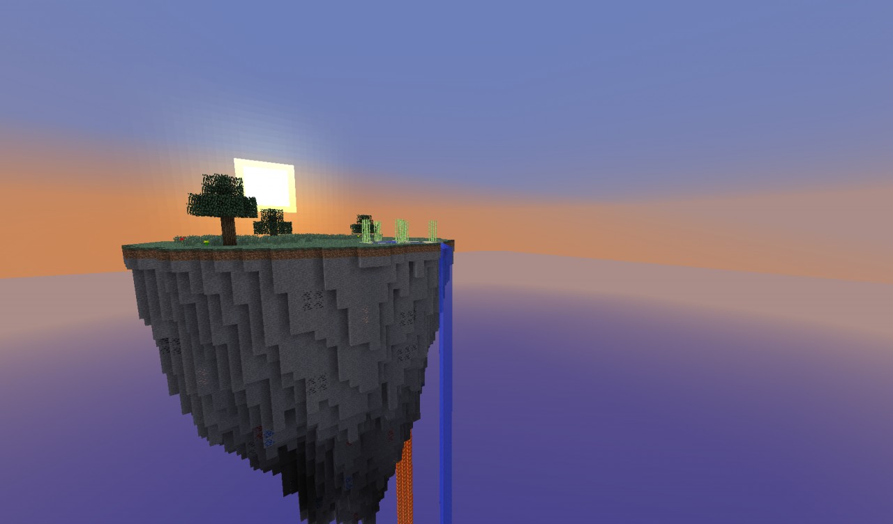 Sky Island Survival Minecraft Map