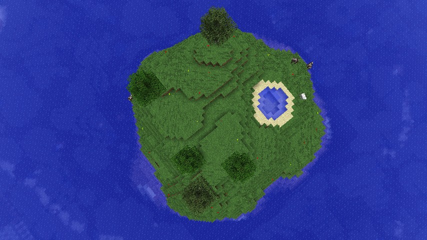 Custom Survival Island Map Minecraft Map 6082
