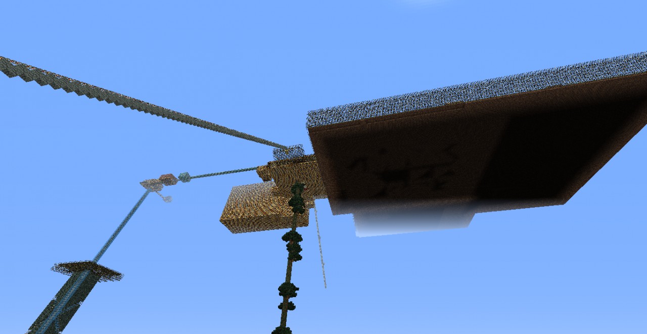 Sky house Minecraft Map