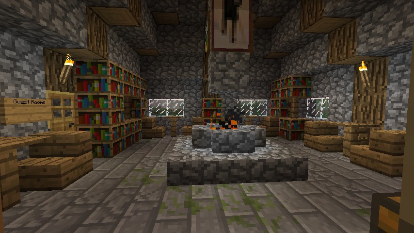 Old Inn with free Rooms Minecraft Map